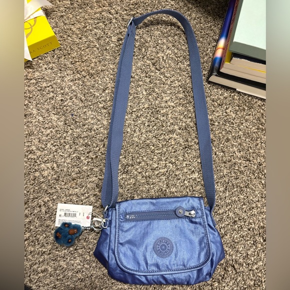 Kipling | Bags | Kipling Purse Bag Blue | Poshmark